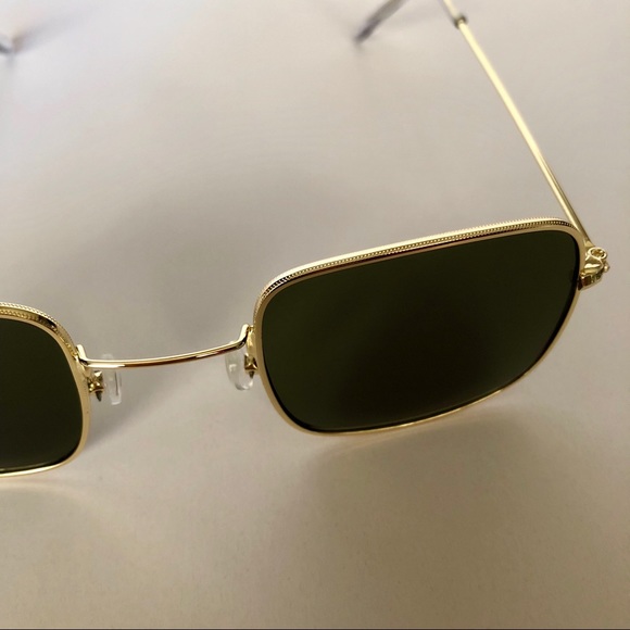 Accessories | 9s Vintage Retro Rectangle Sunglasses | Poshmark